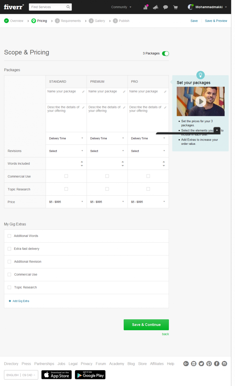 $5 a Job?! Guide to Fiverr!! | Makki's Blog